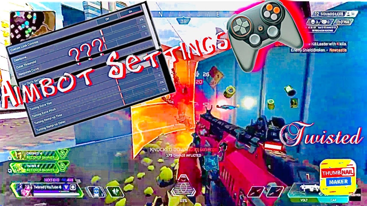 Aimbot & Movement settings....(Apex Legends) - YouTube