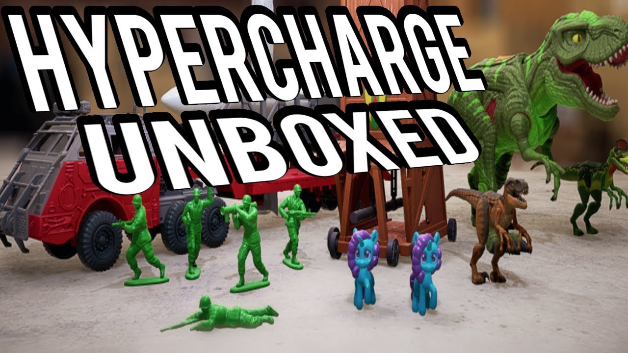 TOY STORY RTS/First Person Strategy game- HYPERCHARGE UNBOXED GAMEPLAY ...