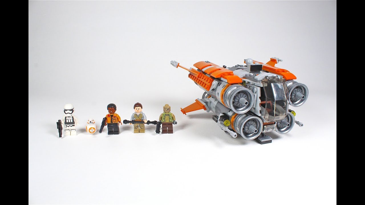 LEGO Star Wars 75178 Jakku Quadjumper - The Force Awakens - YouTube