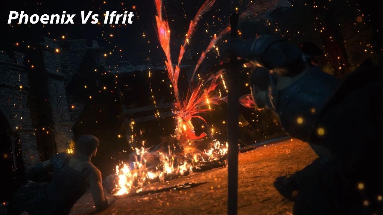 Phoenix Vs Ifrit - YouTube