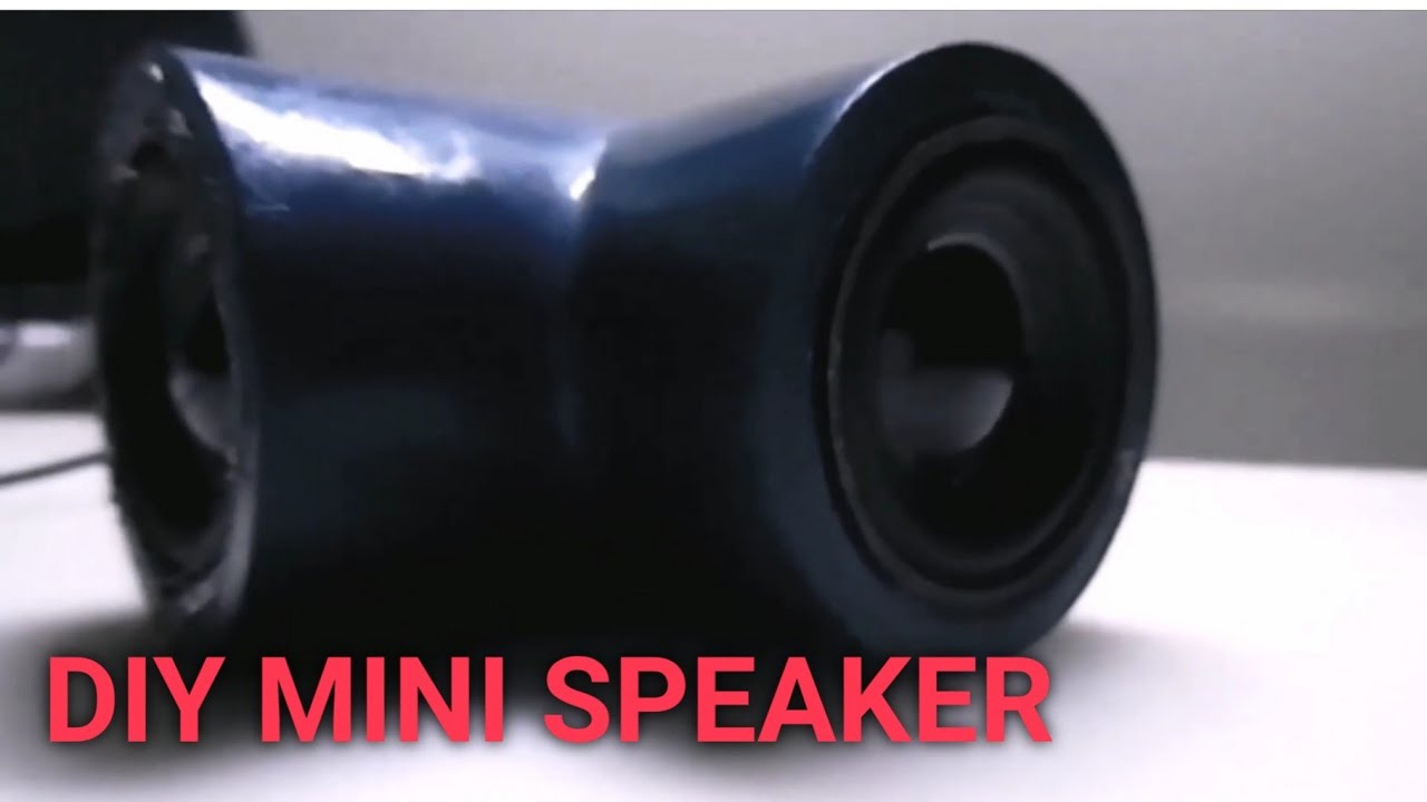 Super Loudness DIY Mini Speaker - YouTube
