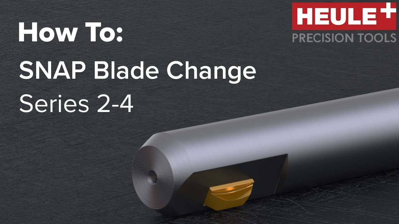 How To: SNAP Blade Change (Series 2-4) - YouTube