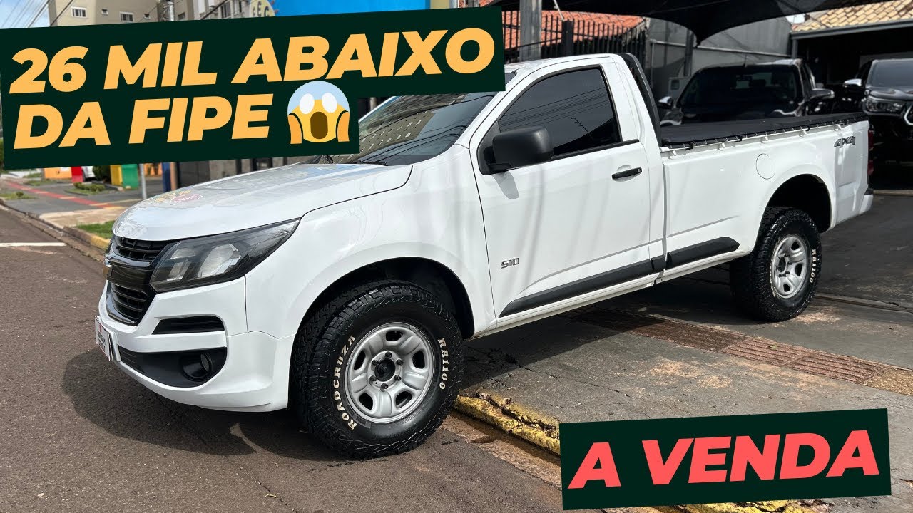 S10 Cabine Simples 2020 Diesel a venda! - YouTube