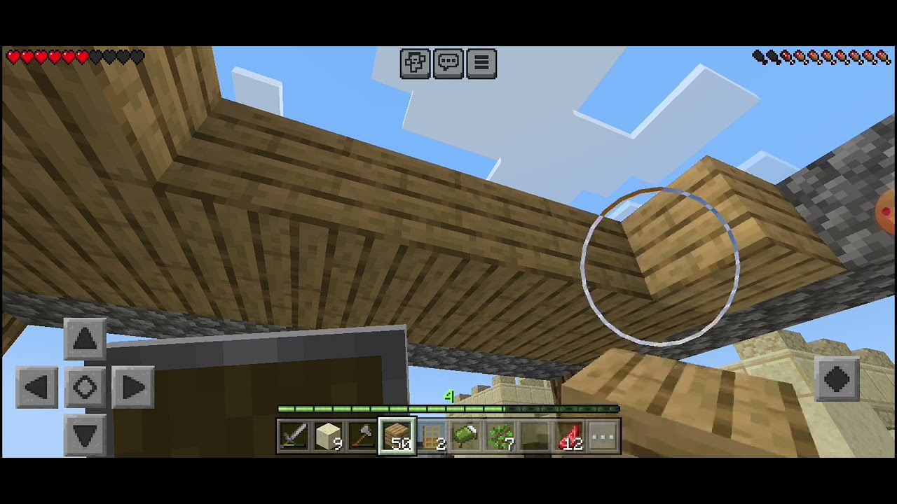 Minecraft (level 1 house completed pt 4) - YouTube