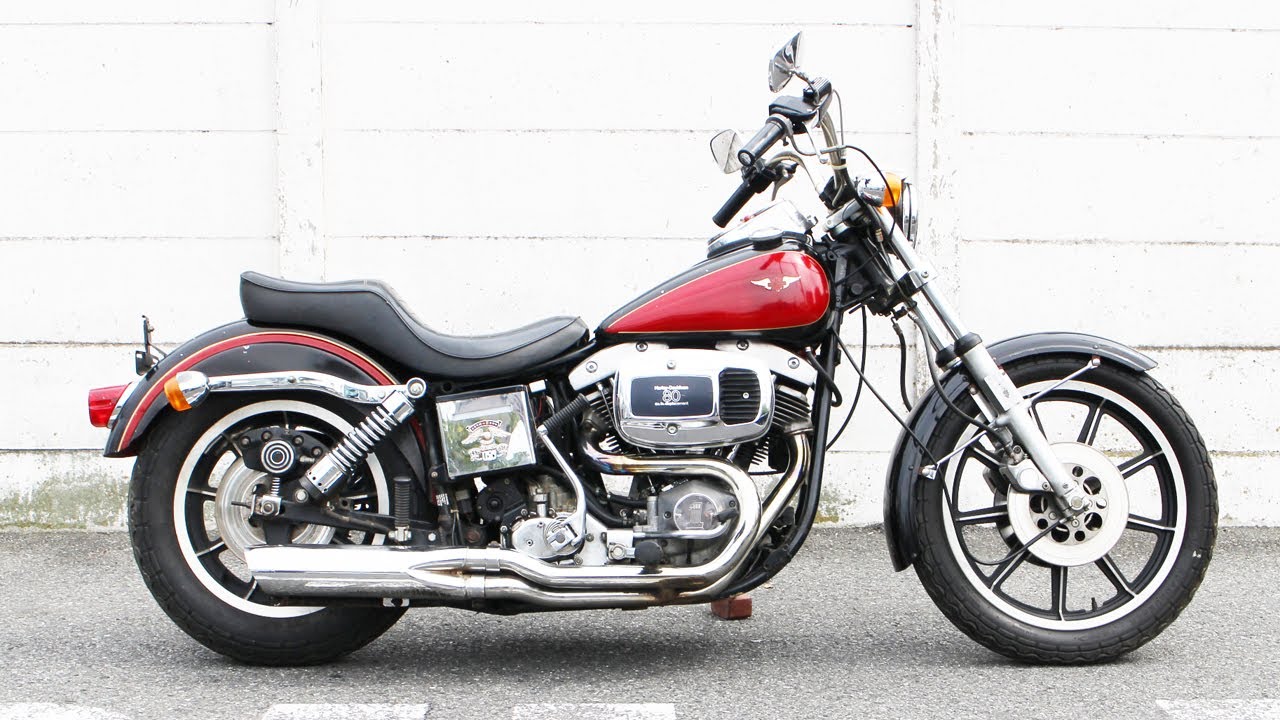 1980 FXEF HARLEY DAVIDSON SHOVELHEAD - YouTube