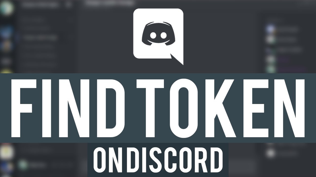 How To Find Your Discord Token (Quick & Easy) - YouTube