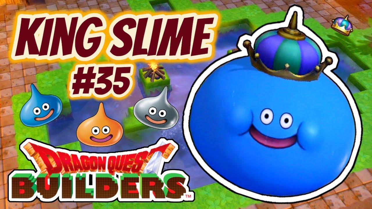 Dragon Quest Builders | Playthrough #35 - King Slime - YouTube