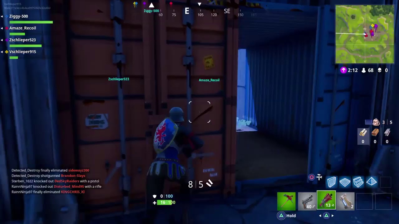 # He`s in the window fortnite - YouTube