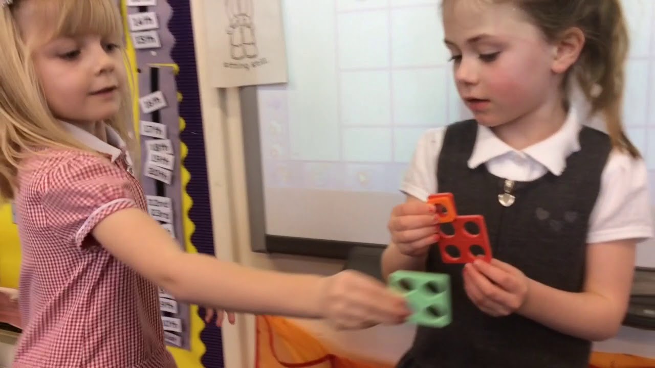 Using Numicon to subtract - YouTube