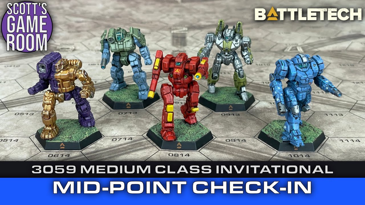 BattleTech Solaris VII 3059 Medium Class Invitational Update - YouTube