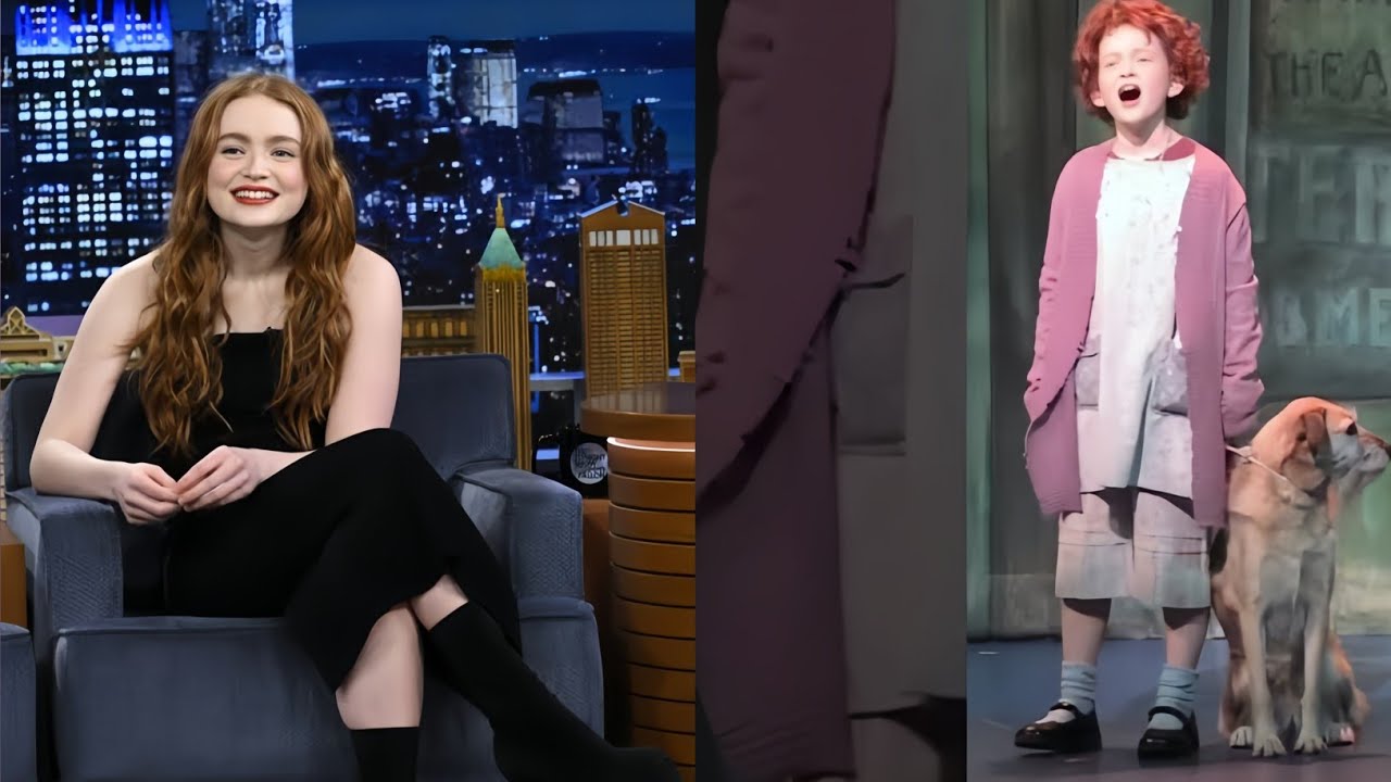 Sadie Sink Childhood Song & Plays Mimic Challenge On Jimmy Fallon The ...