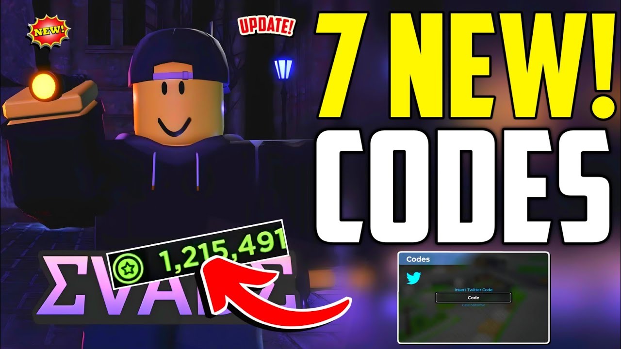 ⚠️UPDATE💥CODE!⚠️ EVADE ROBLOX CODES OCTOBER 2024 - EVADE CODES - CODE ...