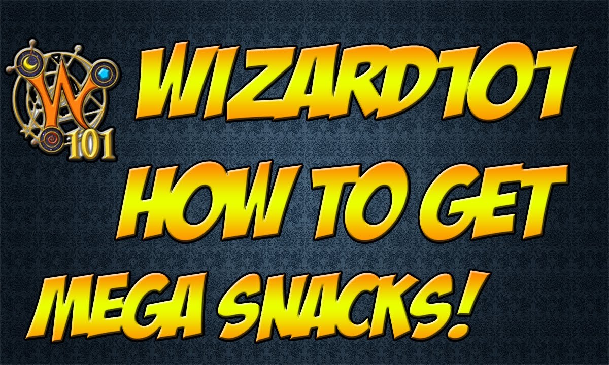 Wizard101 How To's | Mega Snacks Free - YouTube