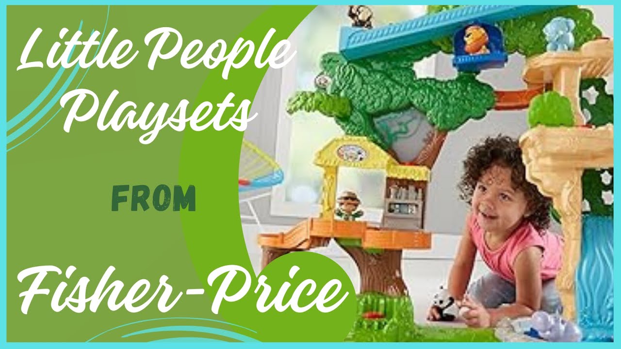 FiISHER-PRICE LITTLE PEOPLE PLAY SETS FOR KIDS - YouTube