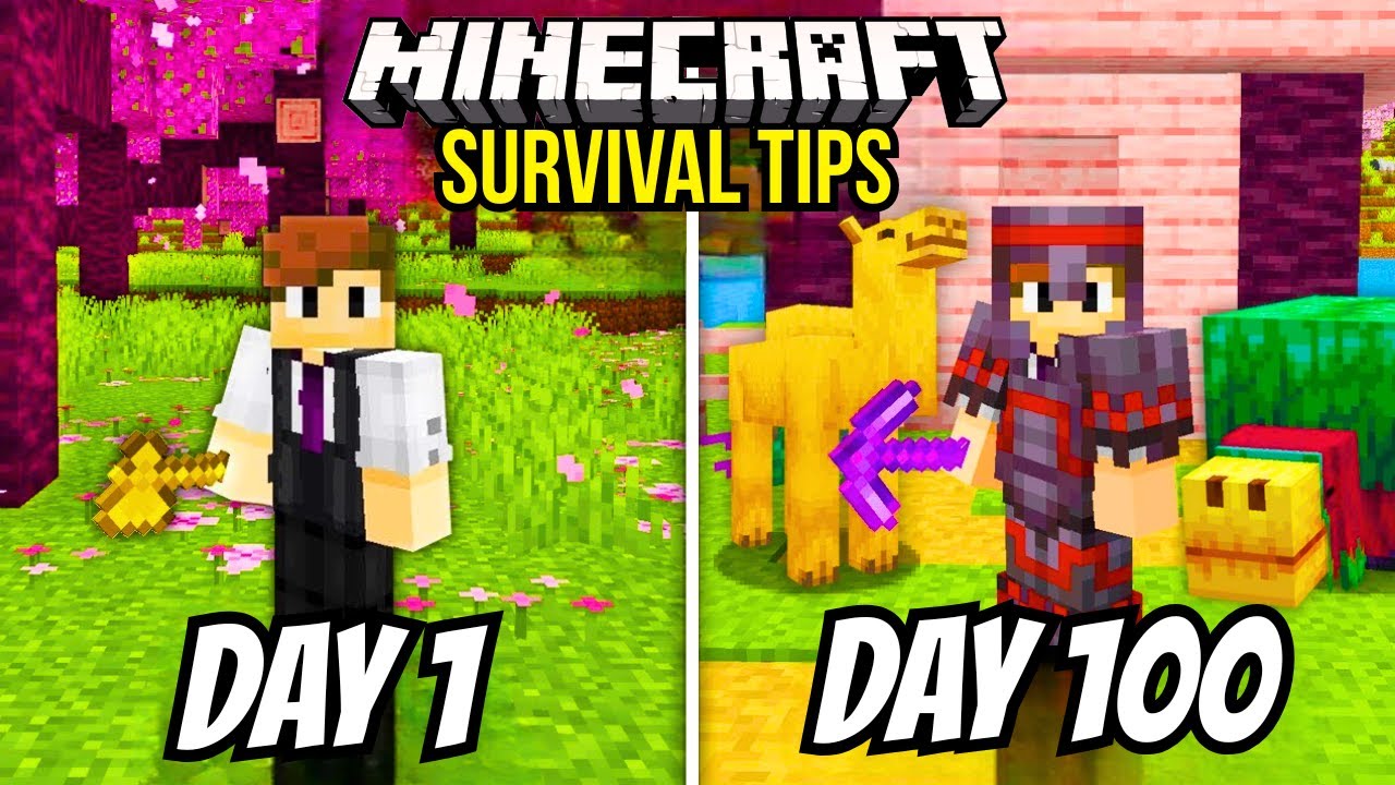 10 Minecraft Survival Tips Every Beginner Must Know (2025 Guide) - YouTube