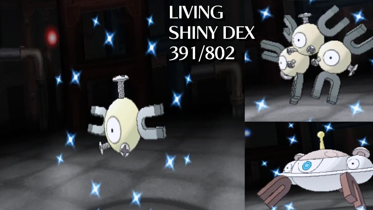 Live! Shiny Magnemite after 23 CaveNav encounters! (+Evolution into ...