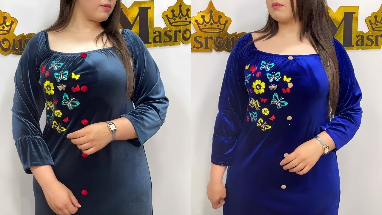 جديد قنادر قطيفة 2023 للخياطة توووب - YouTube