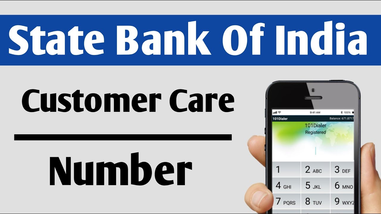 SBI Customer Care Number | State Bank Customer Care Number - YouTube