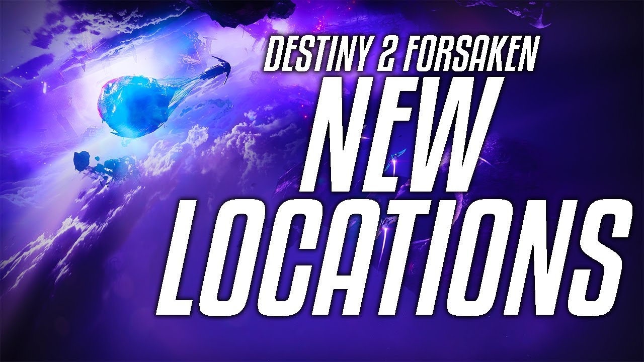 DESTINY 2 FORSAKEN - New Locations (The Tangled Shore & Dreaming City ...