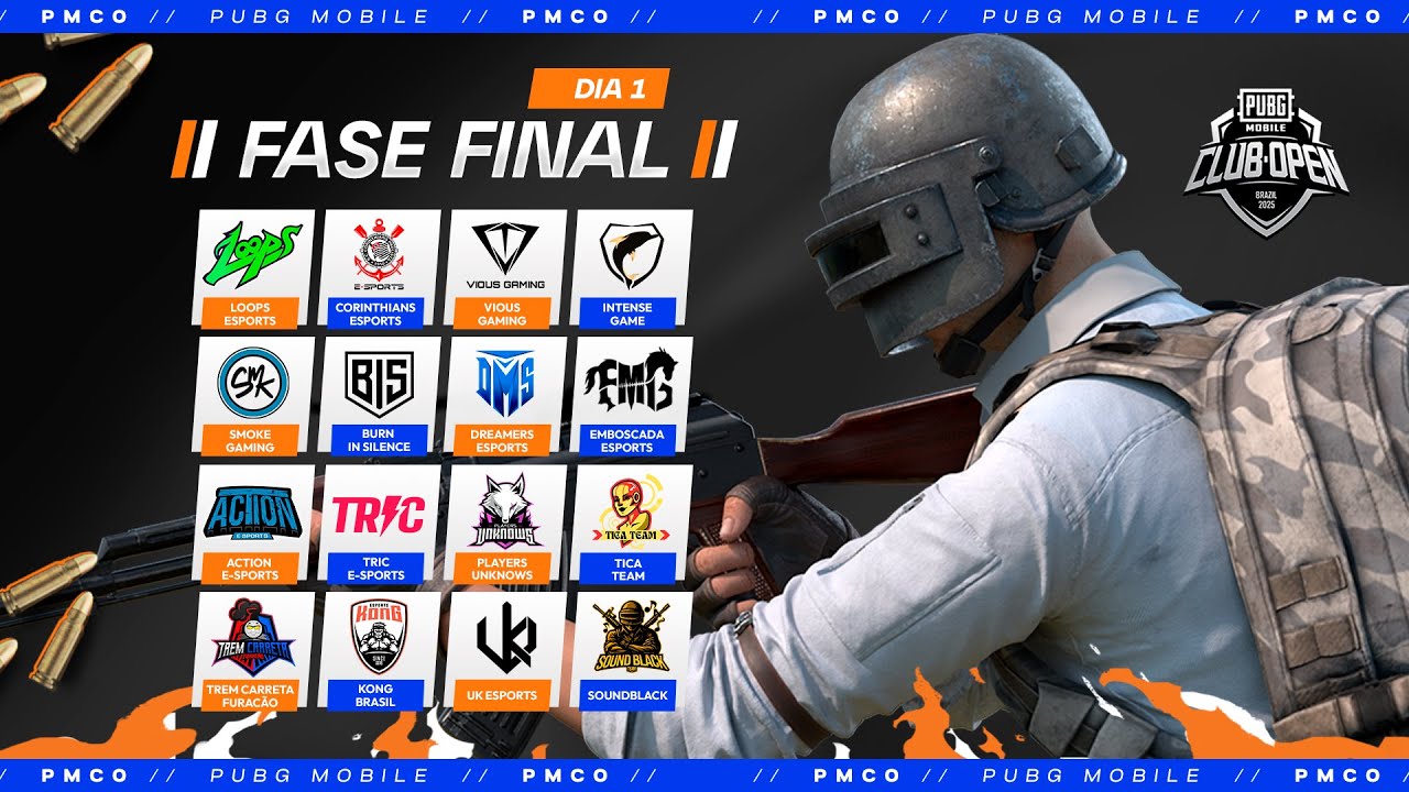 PUBG MOBILE | PMCO Spring 2025 - Fase Final - Dia 1 - YouTube