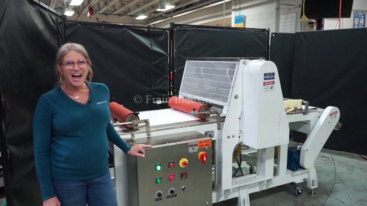 Food Processing Systems Candy Cutter Demonstration - YouTube
