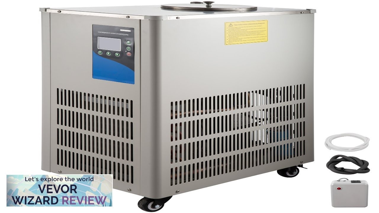 VEVOR Laboratory Chiller Circulator 5L Chiller Lab -20℃ Low Temperature ...