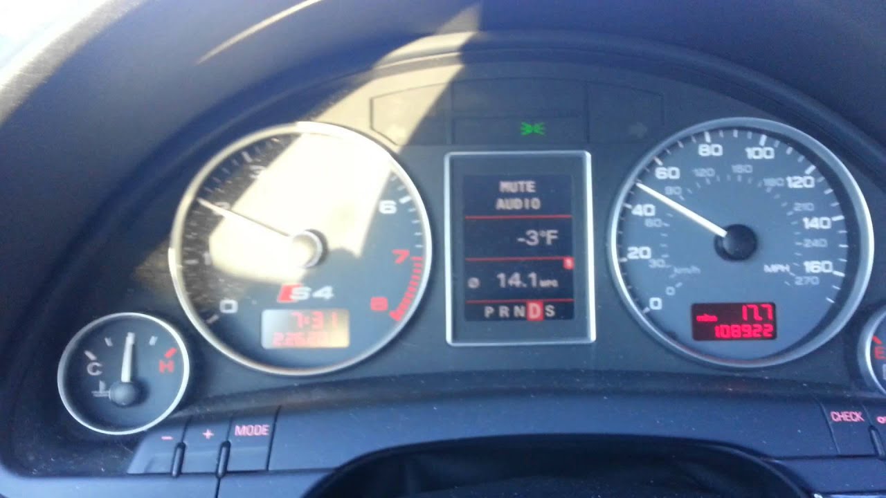 B6 S4 Possible Exhaust or Intake Leak - YouTube