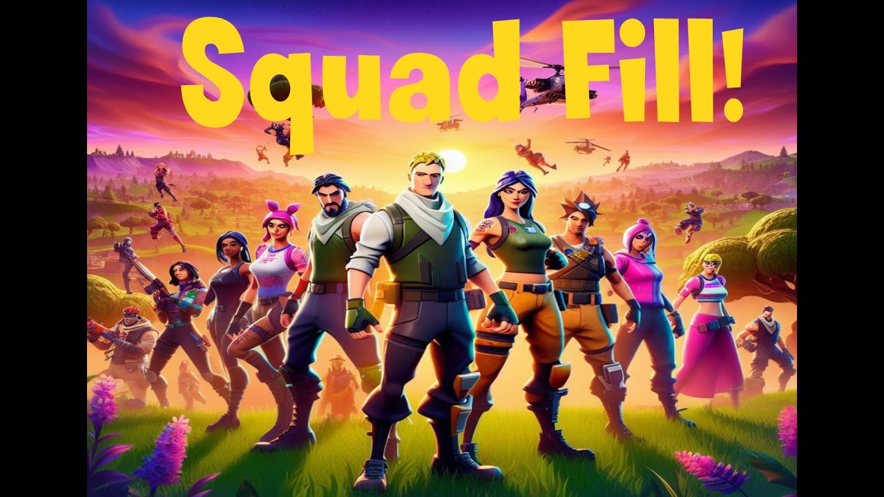 Fortnite Squad Fill! - YouTube