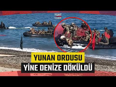 Türkiye’ye Meydan Okuyan Yunan Askerleri Tatbikatta Zor Anlar Yaşadı - TGRT Haber