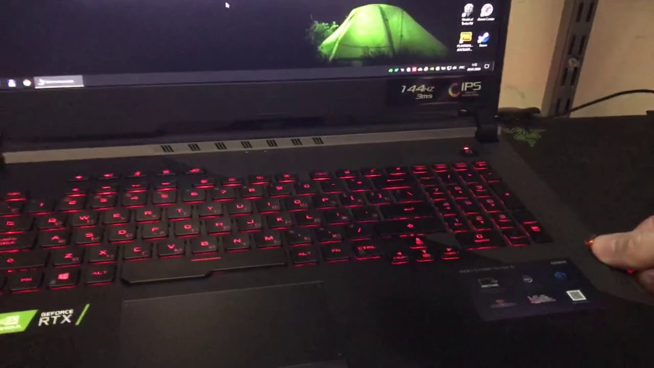 asus rog strix scar III g731gw shadow drive - YouTube