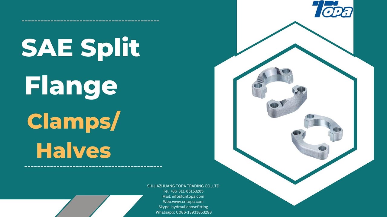 hydraulic SAE split flange halves-SAE Code61 code62 series flange clamp ...