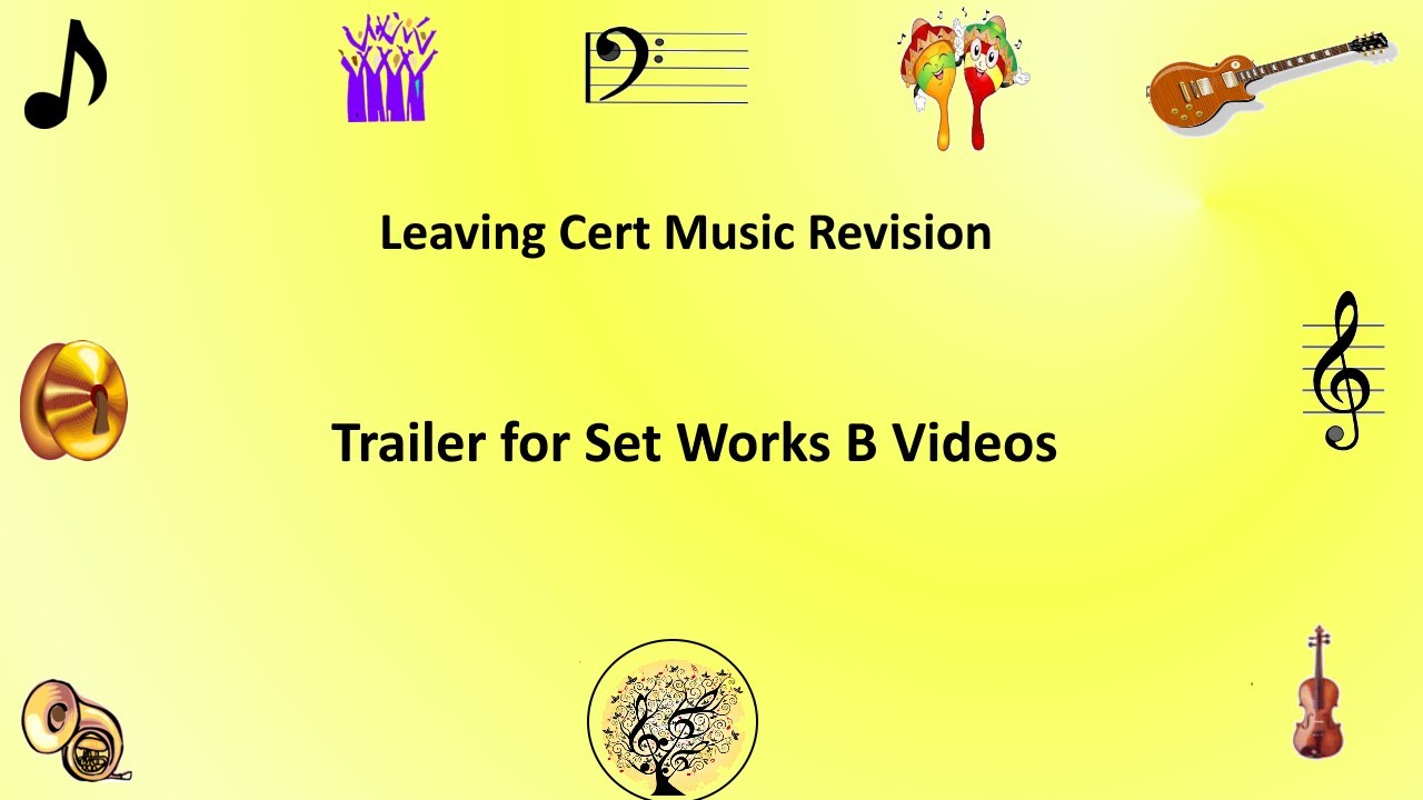 Leaving Cert Music Revision - Trailer for Set Works B Analysis Videos ...