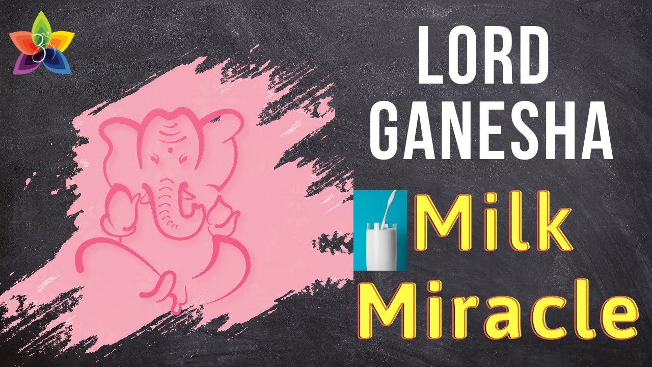 Lord Ganesha Milk Miracle | The Hindu Hub - YouTube