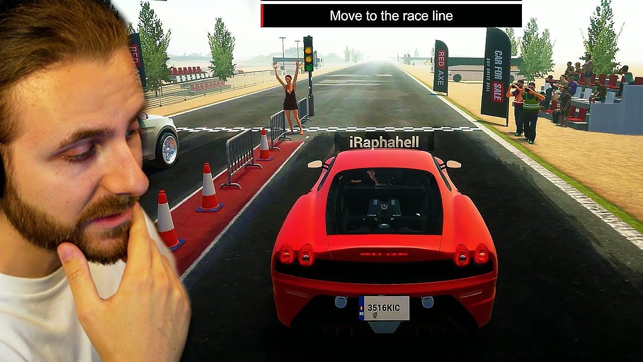 La *CURSE* cu NOUL FERRARI de La SAMSAR AUTO! - YouTube