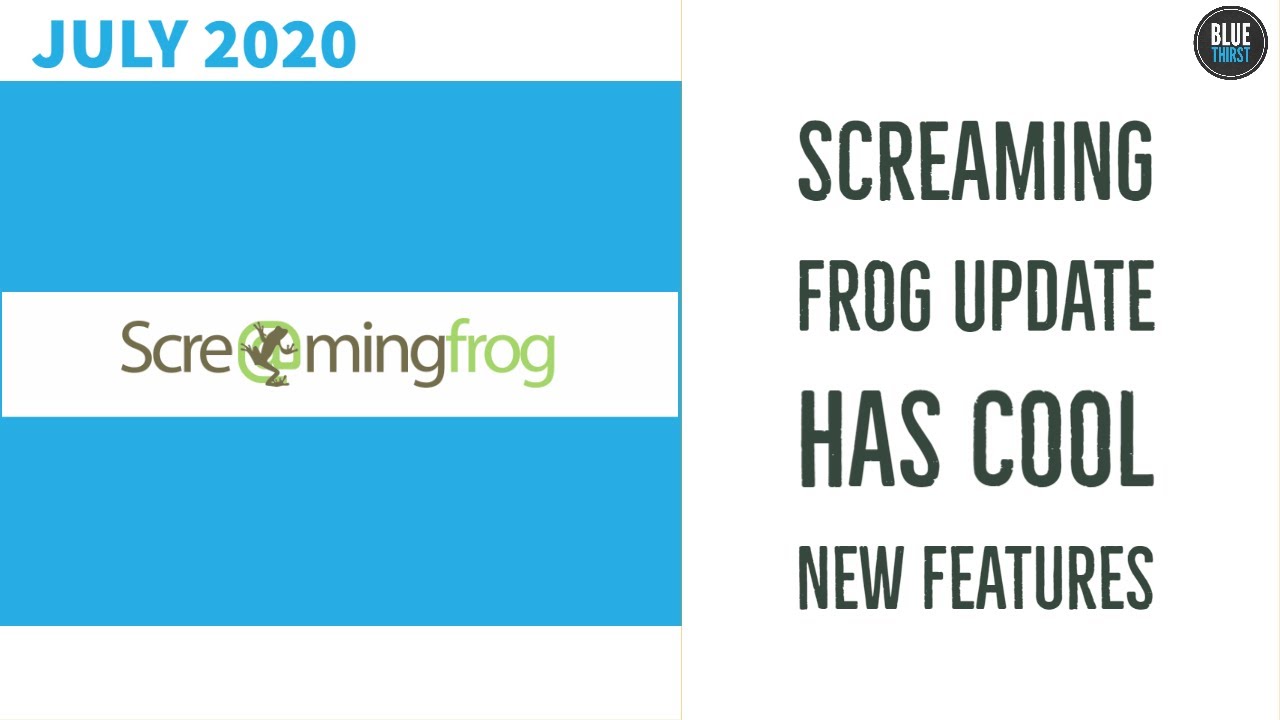 Screaming Frog Update has cool new features - YouTube