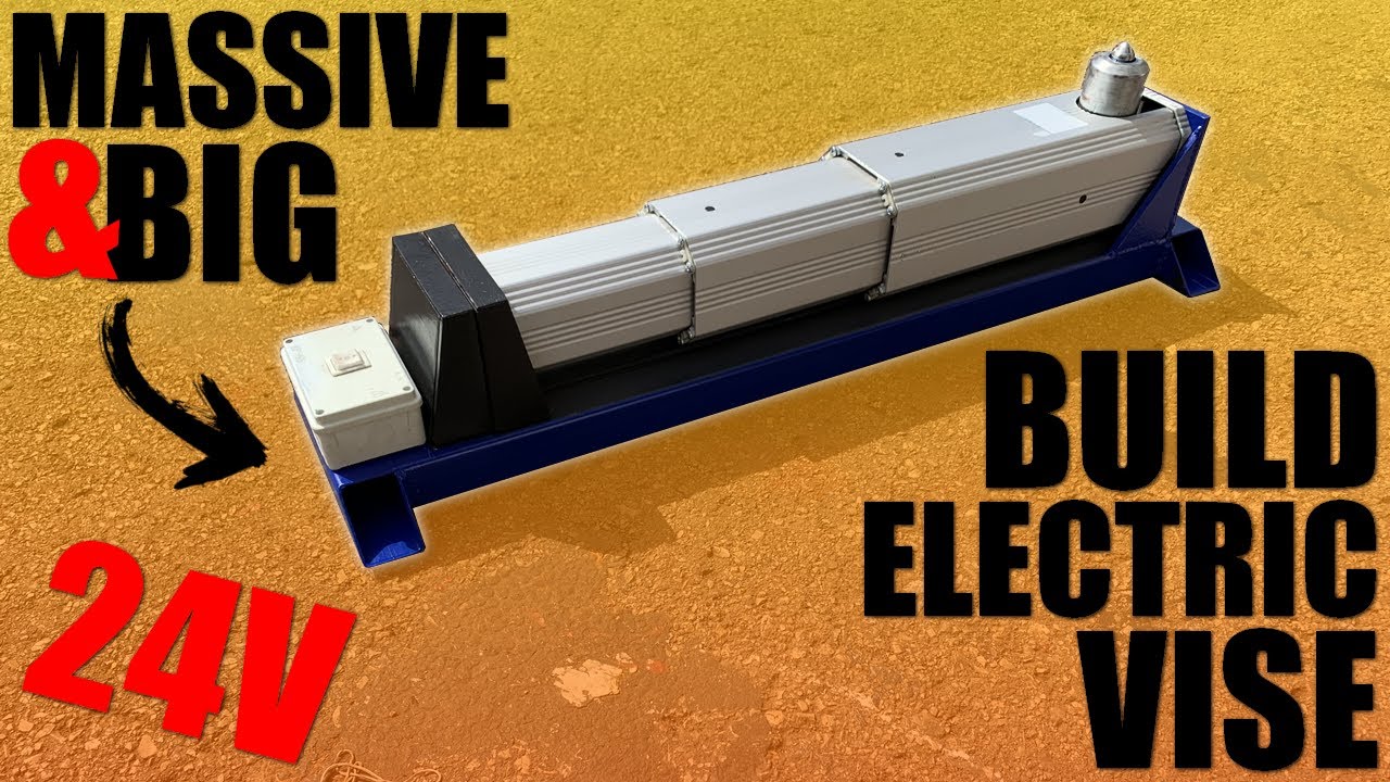 How to Make a Massive Electrical Vise - YouTube