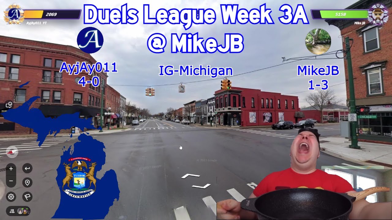 Michigan Again! USA GeoGuessr Duels League Week 3A - YouTube