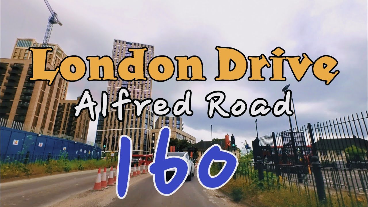 London Drive: Twyford Abbey Road To Alfred Toad | London Tour #160 # ...