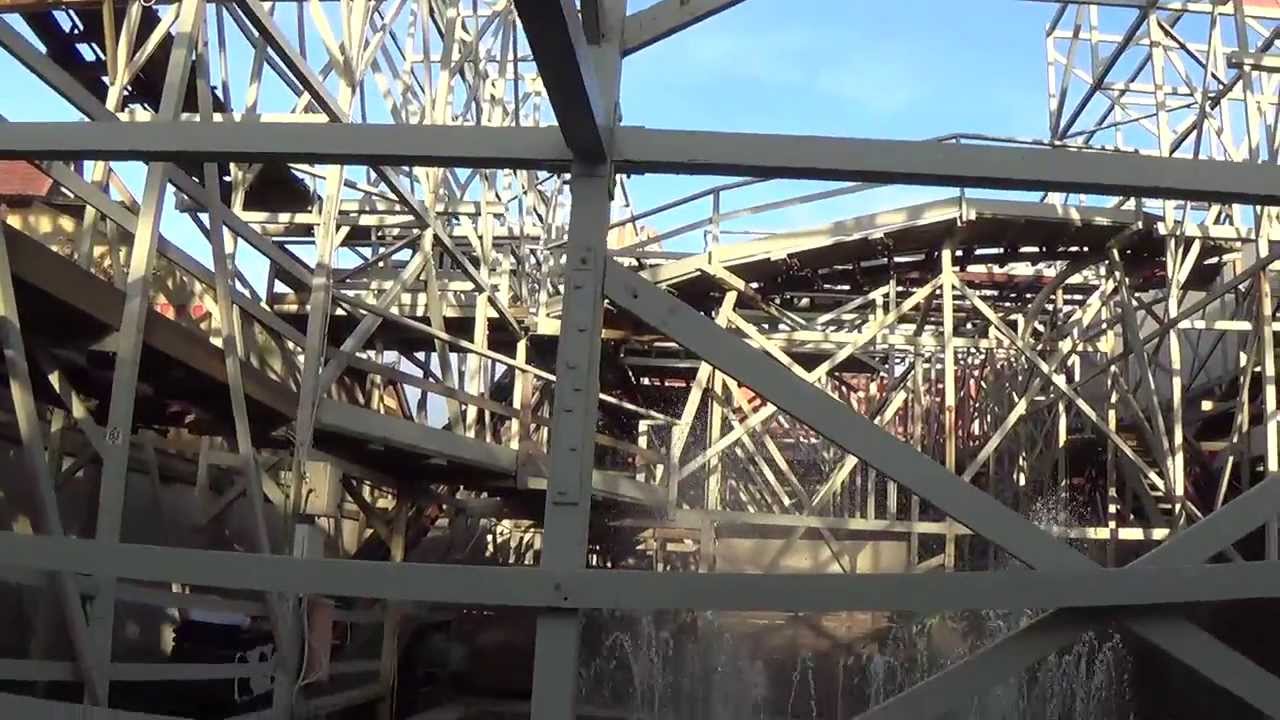 Wild Mouse Blackpool Pleasure Beach off ride - YouTube