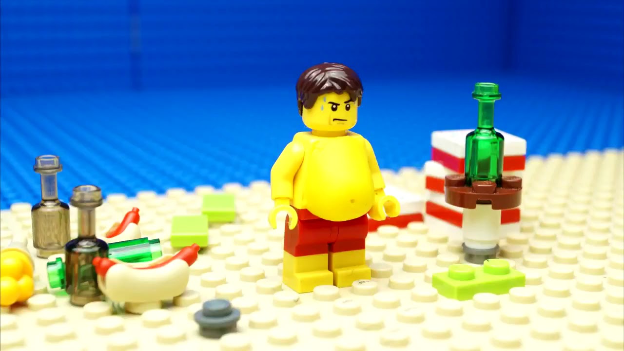 briQle! Lego Gym Fail - Body Building - YouTube