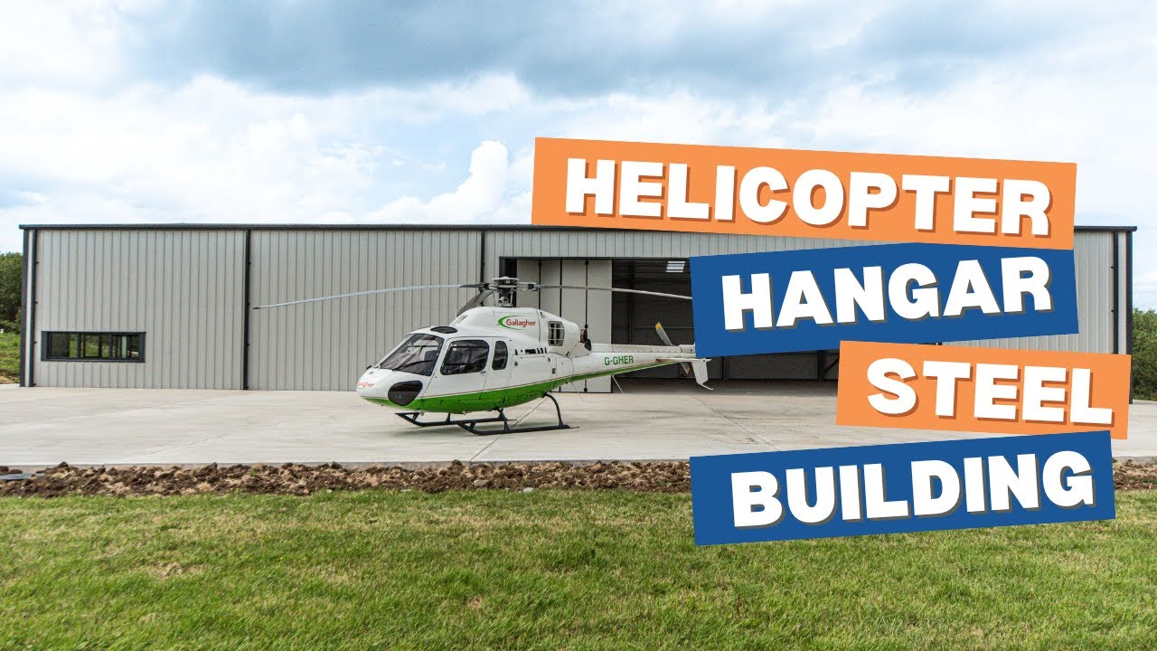 Midbrook Delivers a Helicopter Hangar Steel Building for Central ...