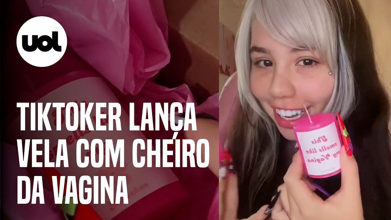Tiktoker Lança Vela Com Cheiro Da Vagina Dela Vela Aromática Com