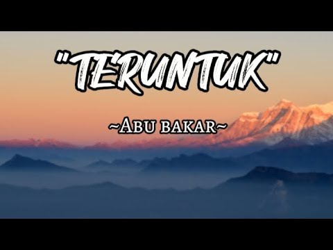 TERUNTUK - ABU BAKAR | X-FACTOR INDONESIA (LIRIK LAGU) - YouTube