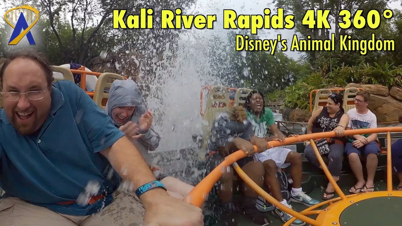 Kali River Rapids 4K 360° POV at Disney's Animal Kingdom - YouTube