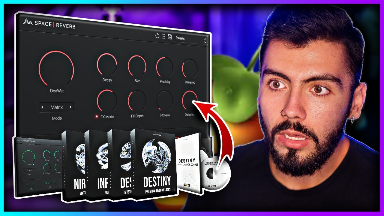Bonus Premium Cymatics Reverb Plugin When Getting Destiny Sample Pack ...