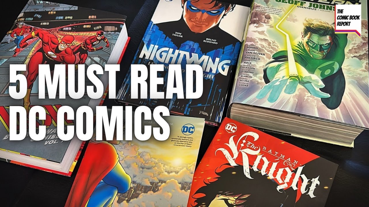 5 MUST READ DC COMICS | #comics #comicbooks #dccomics - YouTube