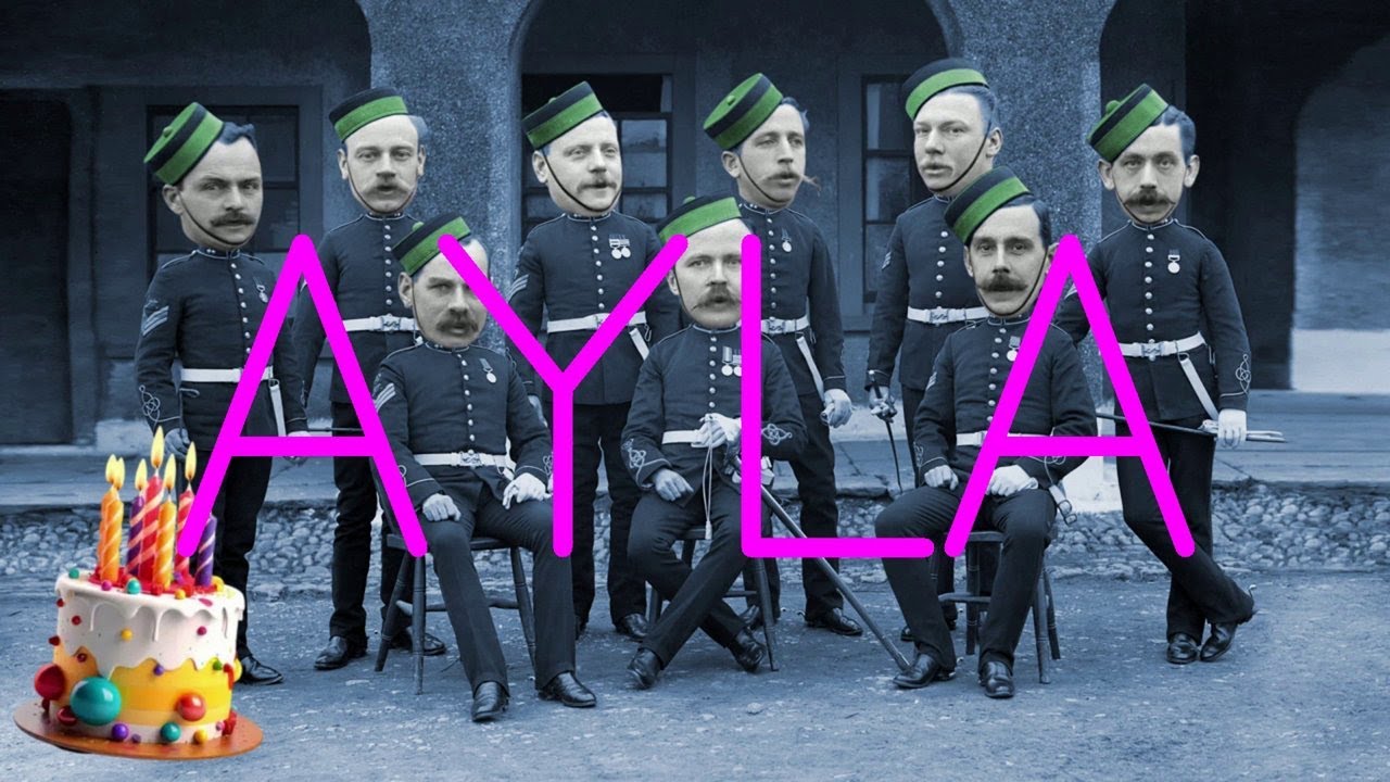 CHOIR SINGS AYLA HAPPY BIRTHDAY SONG!!! (HAPPY BIRTHDAY AYLA) - YouTube