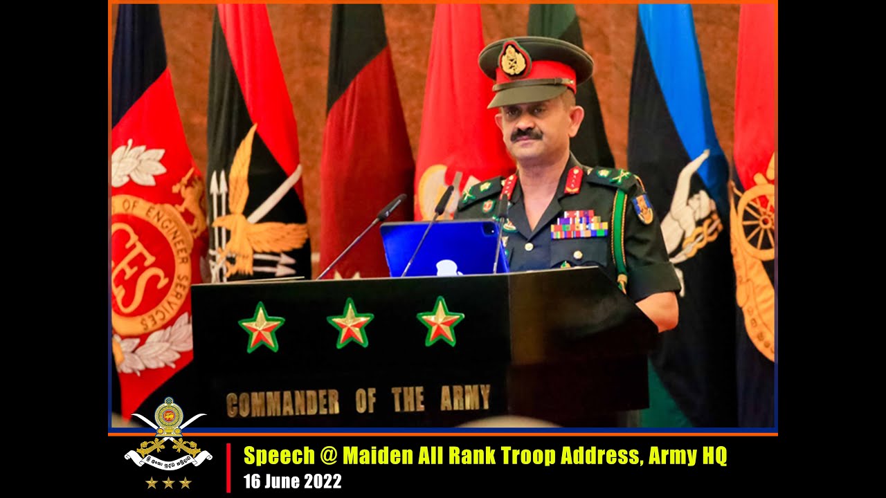 Commander in His Maiden Troop Address Sets Outs His Plans & Vows to ...