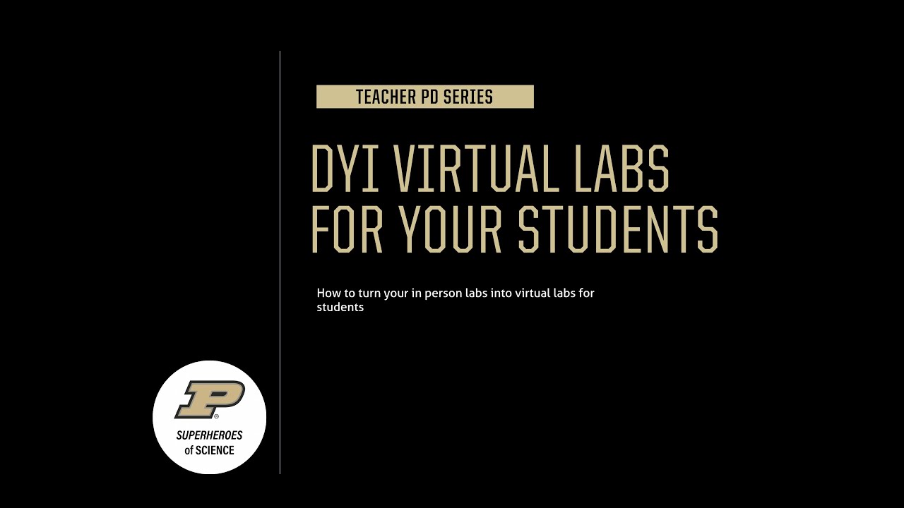 How to turn your in person labs into virtual labs for students - YouTube