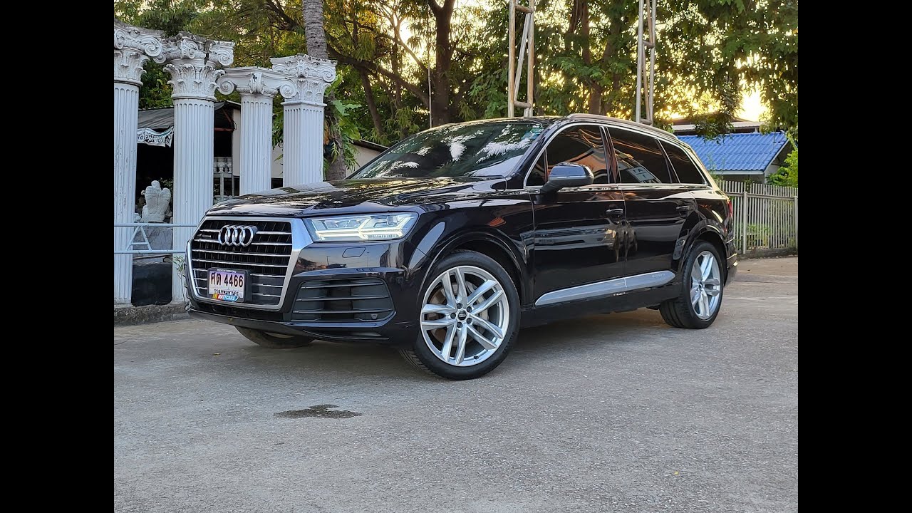 ** SOLD ** AUDI Q7 45 TFSi Quattro S-Line 3.0L 8AT V6 Supercharger (4WD) Minorchange - YouTube
